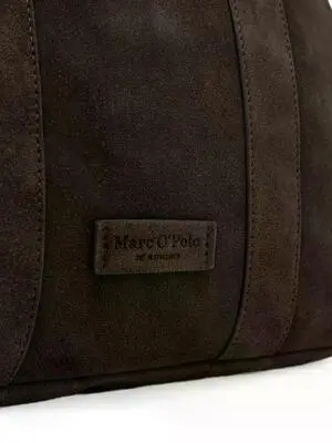 Marc O'polo Suede Logo-patch Briefcase