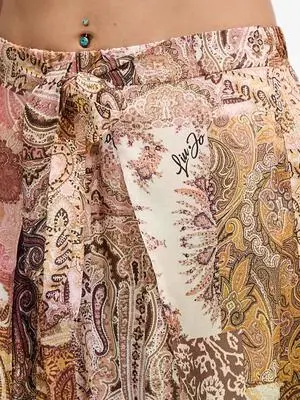 Liu Jo Paisley-print Beach Cover-up - Neutrals