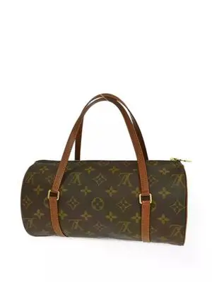 LOUIS VUITTON 2001 26 Papillon Monogram Tote Bag - Brown