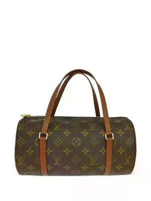 LOUIS VUITTON 2001 26 Papillon Monogram Tote Bag - Brown