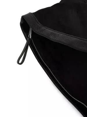 Marc O'polo Roll-top Backpack With Calf-leather Trim