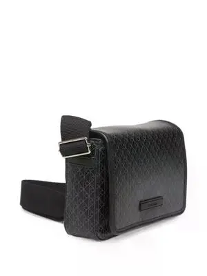 Calvin Klein Monogram-print Foldover-top Crossbody Bag