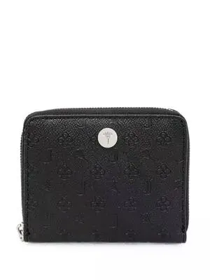 JOOP! Nisa Logo-embossed Zip-around Wallet - Black