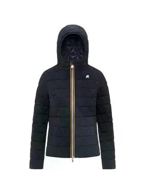 K-WAY Madlaine Triangular-quilted Hooded Jacket