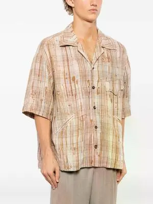 ZIGGY CHEN All-over Graphic-print Shirt