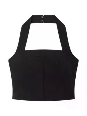 A.L.C. Lori Halterneck Top - Black