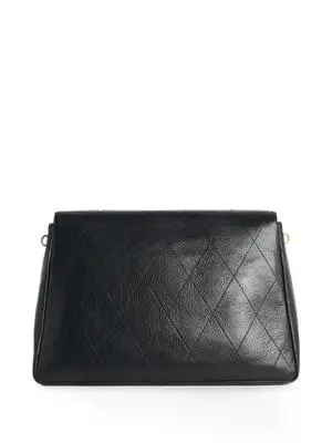 Tory Burch Charlie Matelassé Shoulder Bag - Black