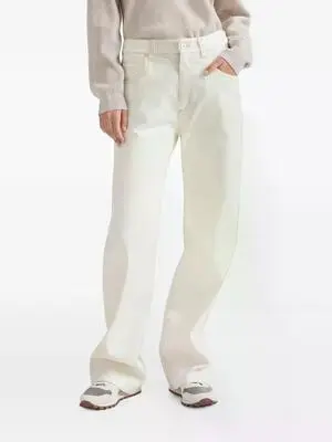Brunello Cucinelli Cotton Jeans - Neutrals