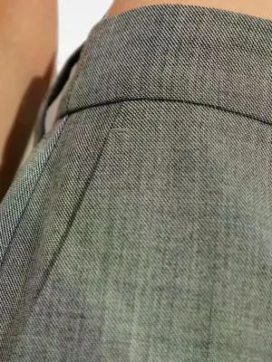 Alexander McQueen Pressed-crease Trousers