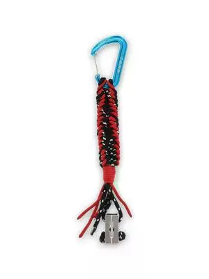 Dsquared2 Braided Carabiner Keyring - Red