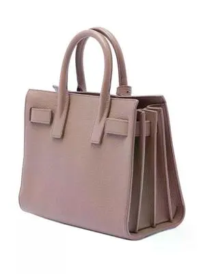 Saint Laurent 2016 Nano Grained Leather Sac De Jour Satchel