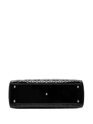 Dior Patent Cannage Lady Satchel