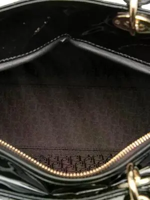 Dior Patent Cannage Lady Satchel