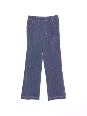 Issey Miyake Denim-effect Trousers