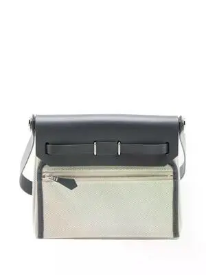 Hermès Herbag Zip 20 Crossbody Bag - Grey