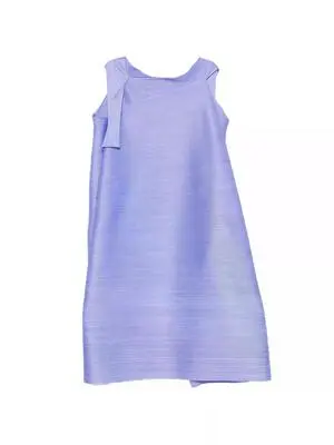 Issey Miyake A-line Midi Dress - Blue