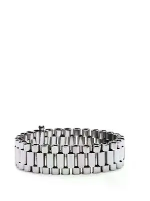 SHARRA PAGANO On Time Sliding-clasp Bracelet - Silver
