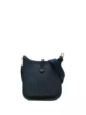 Hermès 2023 Clemence Evelyne 16 Amazone Crossbody Bag - Blue