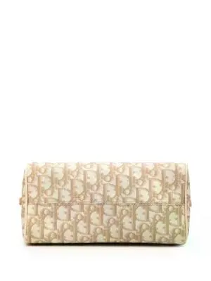 Dior 2005 Oblique Canvas Trotter Boston Bag