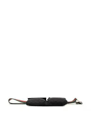 Gucci 2000-2015 Gg Canvas Web Double Pocket Belt Bag