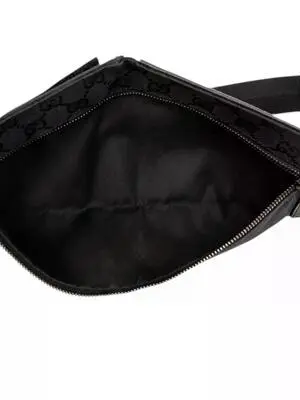 Gucci 2000-2015 Gg Canvas Double Pocket Belt Bag