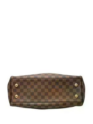 LOUIS VUITTON 2009 Damier Ebene Trevi Pm Satchel
