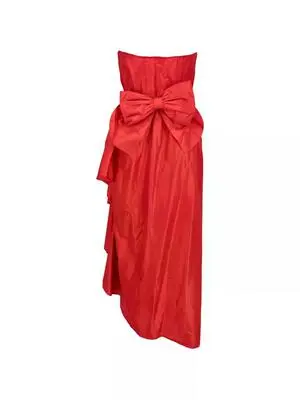 DALILA DI LAZZARO Sweetheart-neck Maxi Dress