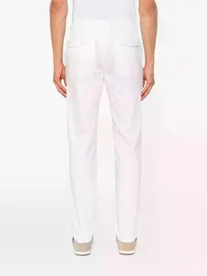 ORIGINAL VINTAGE Mid-rise Straight-leg Cotton Trousers