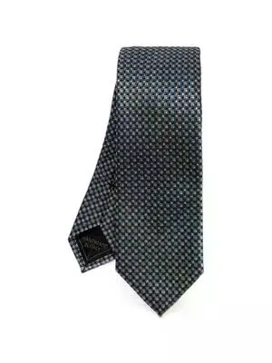 Brioni Geometric-pattern Tie