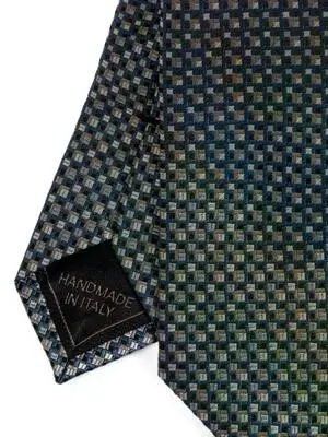 Brioni Geometric-pattern Tie