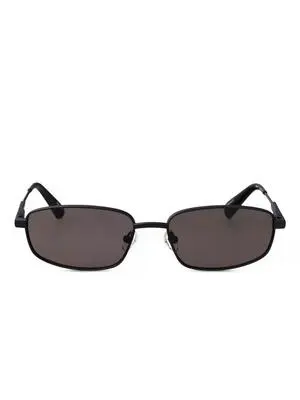 Jacquemus Sera Rectangle Frame Sunglasses - Black