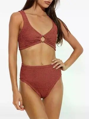 Hunza G Nadine Crinkle-effect Bikini