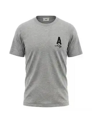 AUTRY Logo-print T-shirt - Grey