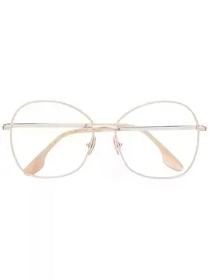 Victoria Beckham Round Frame Glasses - Metallic