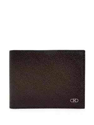 FERRAGAMO Gancini Grained Leather Wallet