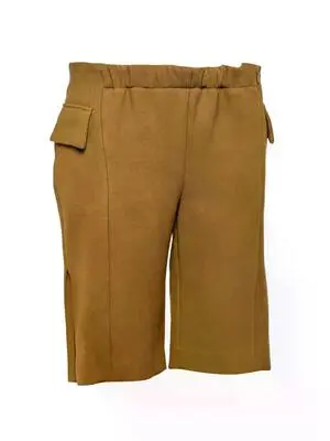 Marni Wool Crepe Elasticated Waist Shorts