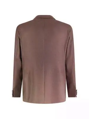 Tagliatore Wool Blazer - Brown