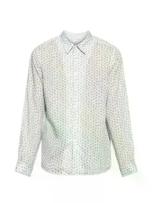 Paul Smith Floral-motif Shirt - White