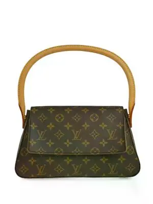 LOUIS VUITTON 2005 Mini Looping Shoulder Bag - Brown