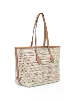 GIANNI CHIARINI Mashup Laser-cut Tote Bag