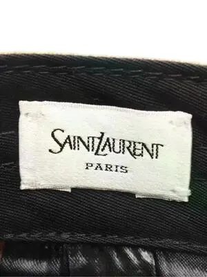 Saint Laurent Varsity Logo-patch Cap