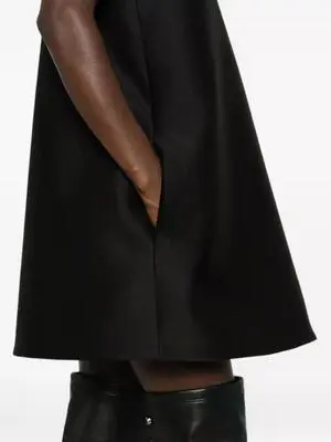Balenciaga Scoop Neck A-line Mini Dress