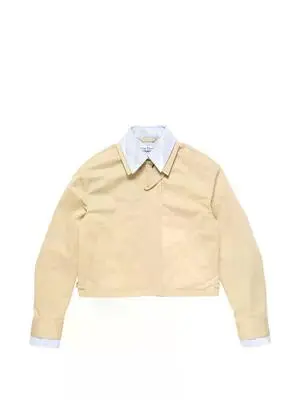 Acne Studios Layered Twill Jacket - Neutrals