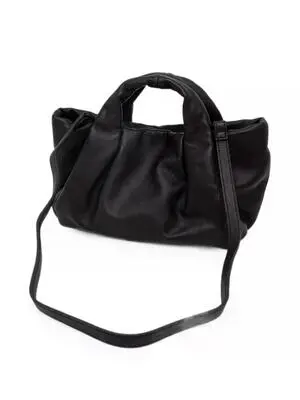 Munthe Small Lixia Logo-patch Ruched Tote Bag