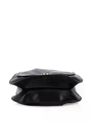 Celine Soft Triomphe Besace Bag Leather Large Crossbody Bag