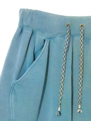 Undercover Floral-trim Drawstring Shorts