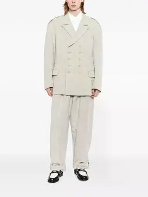 Yohji Yamamoto Hand Span Double Breasted Jacket