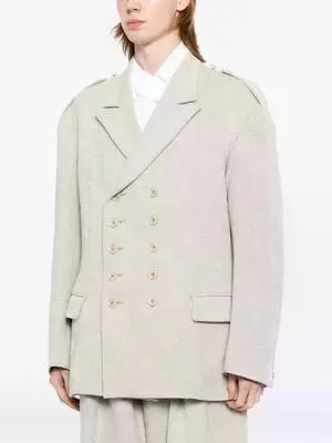 Yohji Yamamoto Hand Span Double Breasted Jacket