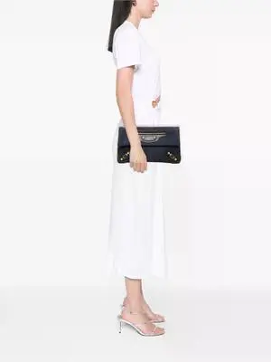 Balenciaga Canvas Motocross Giant 12 Envelope Clutch Bag