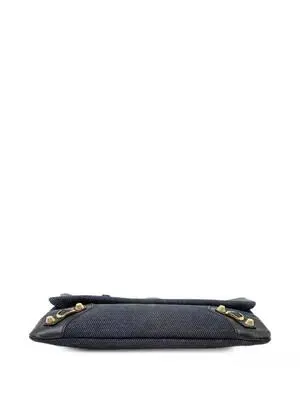 Balenciaga Canvas Motocross Giant 12 Envelope Clutch Bag